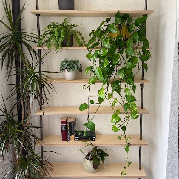 Industrial Bookcase - Etsy