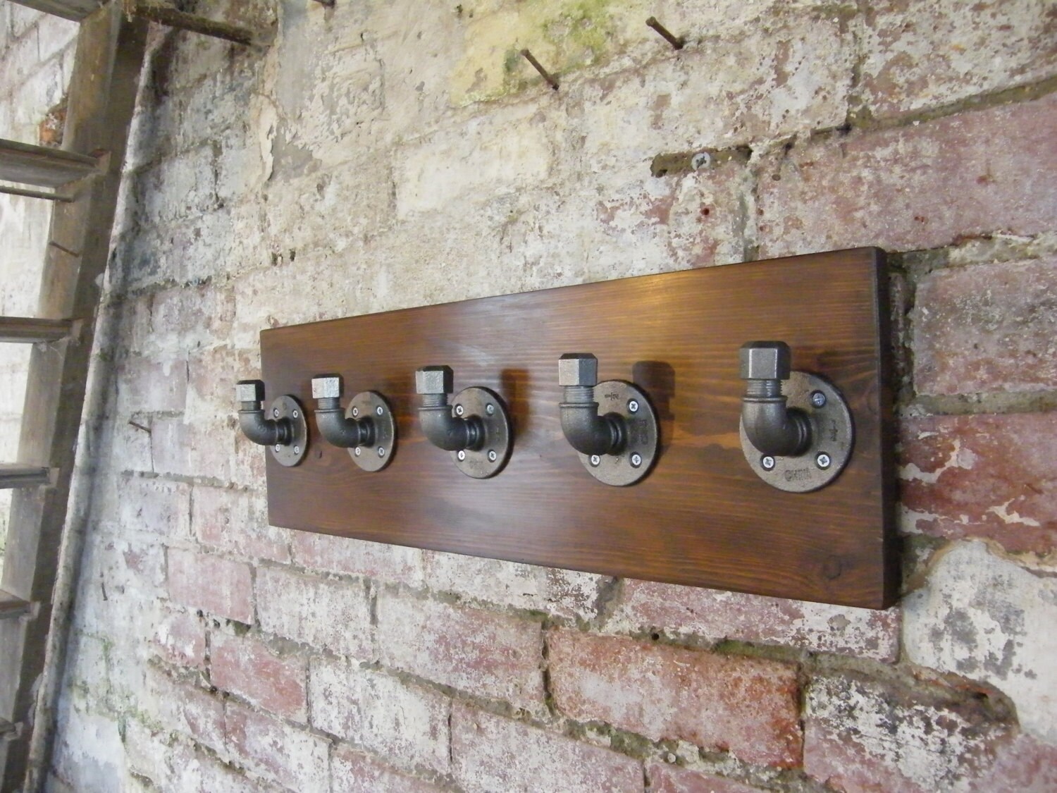 Industrial Loft Style Gas Pipe Coat Rack Coat Hooks Coat Stand - Etsy