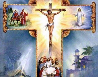 Last supper cross stitch | Etsy