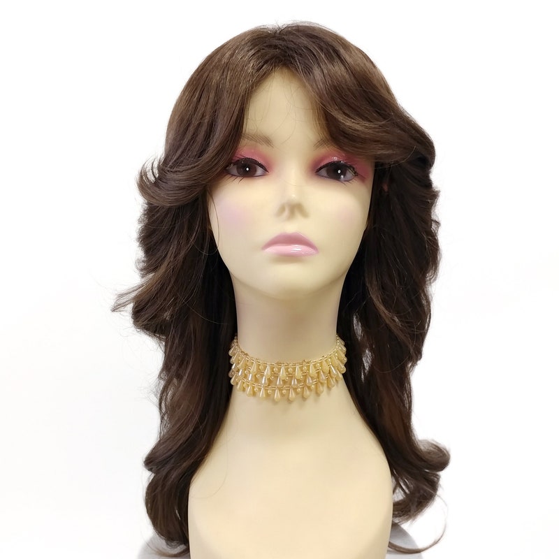 Middle Brown Straight Wig - Etsy