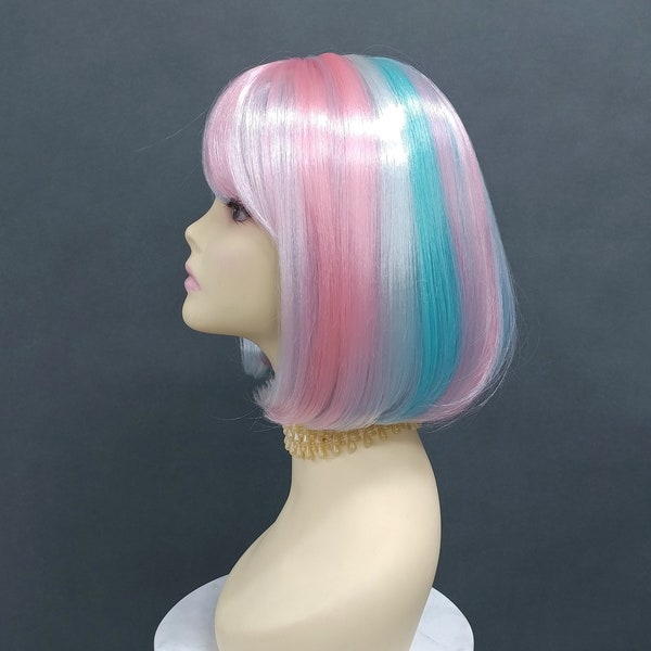 Cotton Candy Wig - Etsy