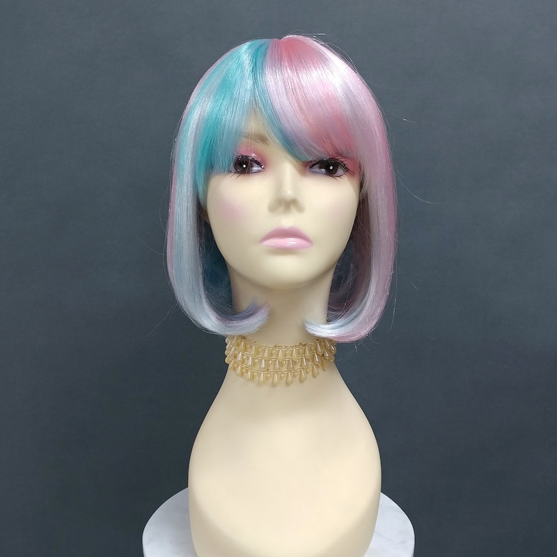 Cotton Candy Wig - Etsy