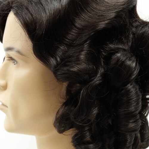 Mens Light Brown Curly Colonial Costume Wig. 1700s Style - Etsy