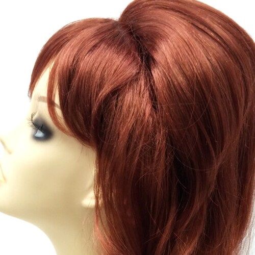 Long 17 Inch Red Beehive Costume Wig. Peg Bundy Style Wig - Etsy