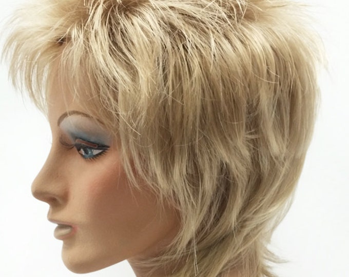 ROD STEWART 80'S Character Custom Theatrical Halloween Costume Wig by ...