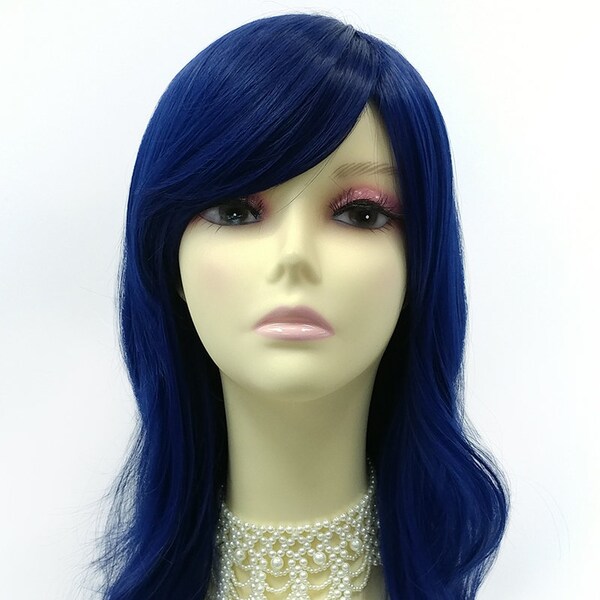 Blue Wig - Etsy