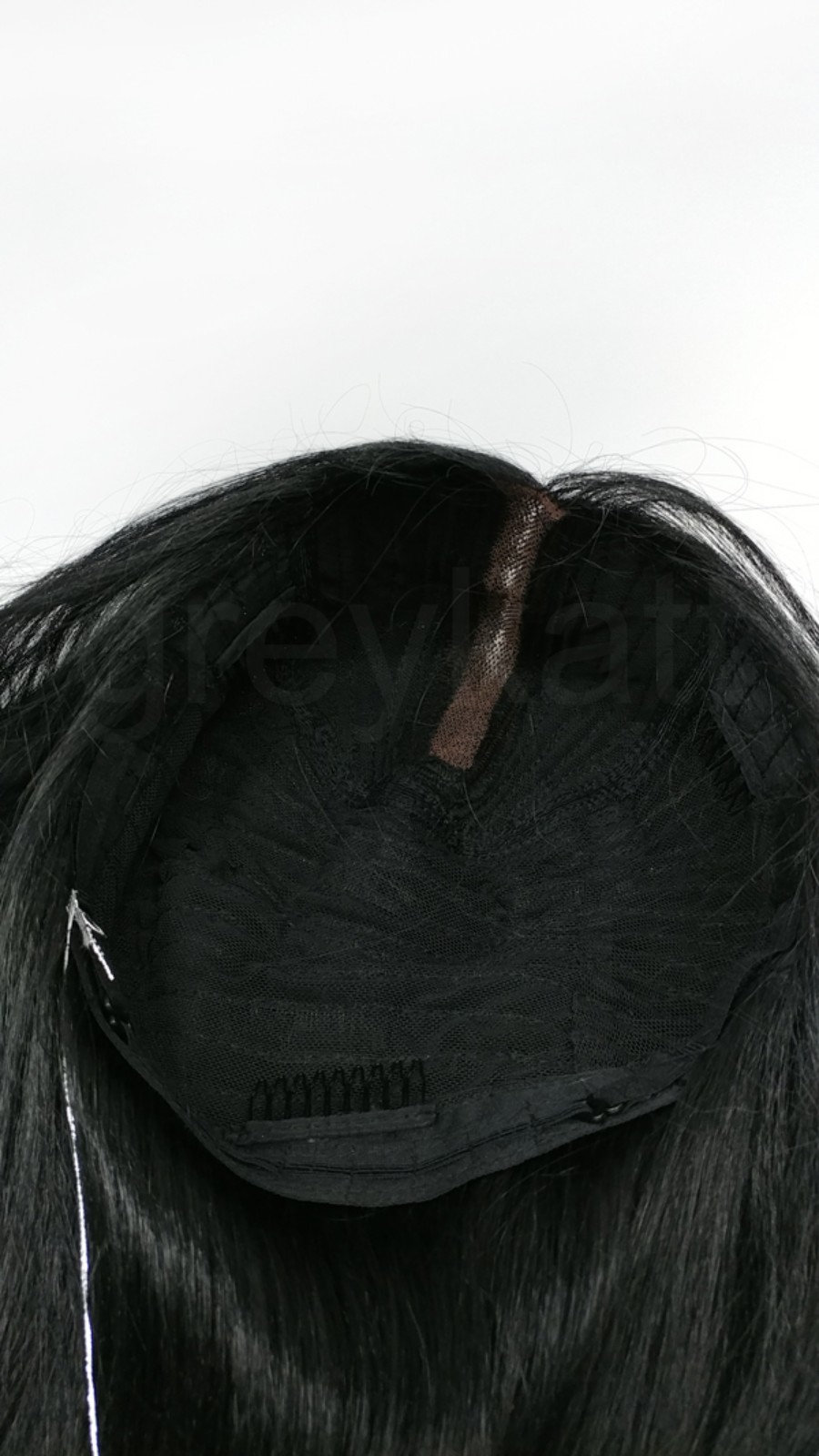 40 Inch Long Black Lace Part Middle Part Wig. Heat Resistant - Etsy