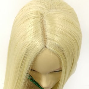 34-40 Inch Long Blonde Lace Part Middle Part Heat Resistant - Etsy