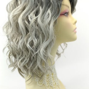12 Inch Lace Front Light Gray and Light Brown Mix With Dark - Etsy