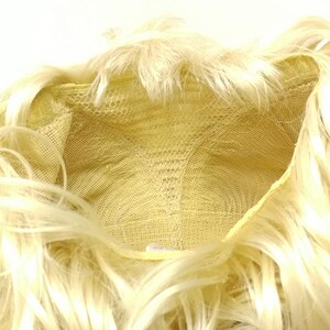 Petite Light Blonde Short Double Pouf Poof Anime Cosplay Fun Novelty ...