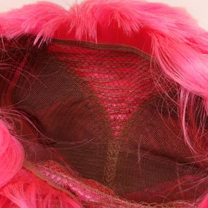 Petite Hot Pink Short Double Pouf Poof Wig. Anime Cosplay Wig. Fun ...