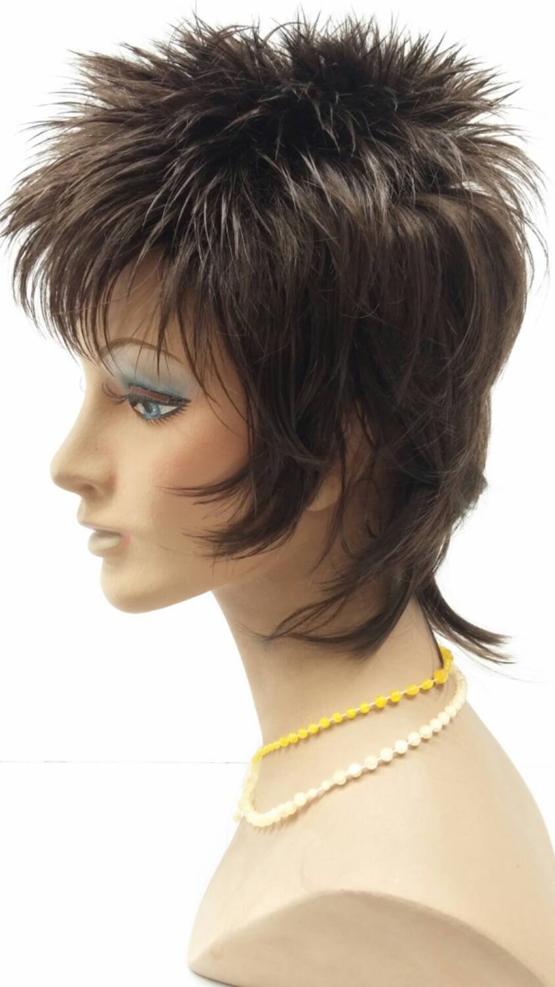 Brown Rod Stewart Style Wig. Rocker Wig. 10-58-rod-6 - Etsy
