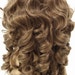 Mens Light Brown Curly Colonial Costume Wig. 1700s Style Ringlets Wig ...