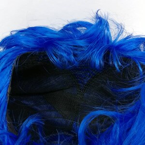 Petite Dark Blue Short Double Pouf Poof Wig. Anime Cosplay - Etsy
