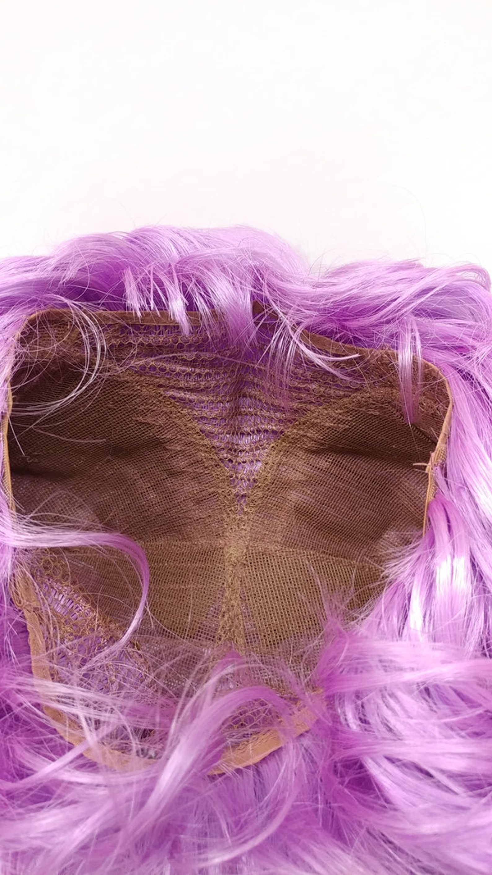 Petite Light Purple Short Double Pouf Poof Wig. Anime Cosplay - Etsy