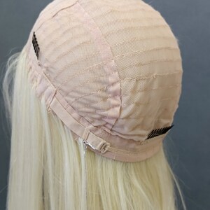 40 Inch Long Blonde Lace Part Middle Part Heat Resistant Rapunzel Wig ...