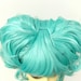 Petite Light Blue Short Double Pouf Poof Wig. Anime Cosplay Wig. Fun ...