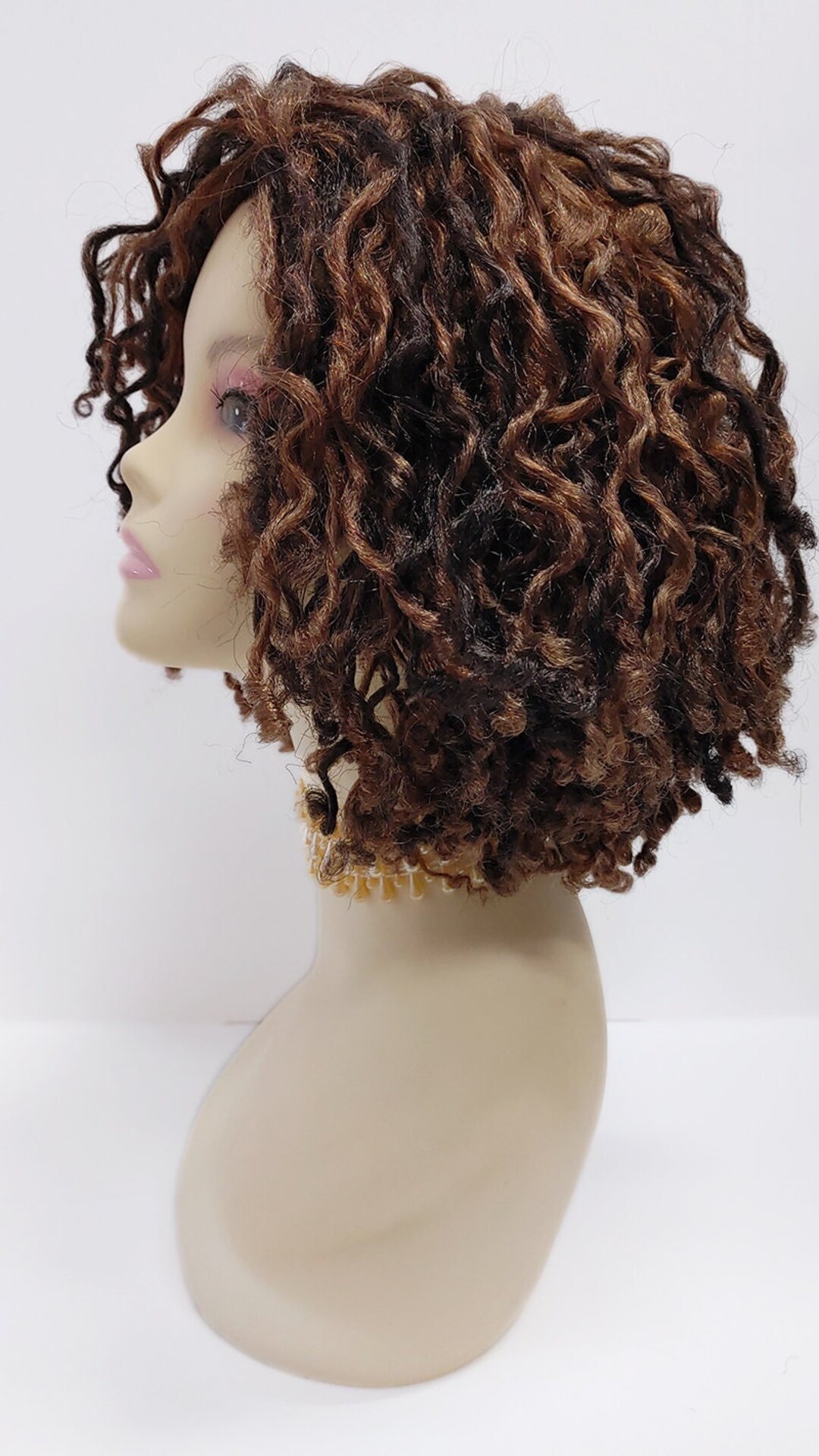 10 Inch Short Skinny Twists Dreads Brown and Copper Mix - Etsy