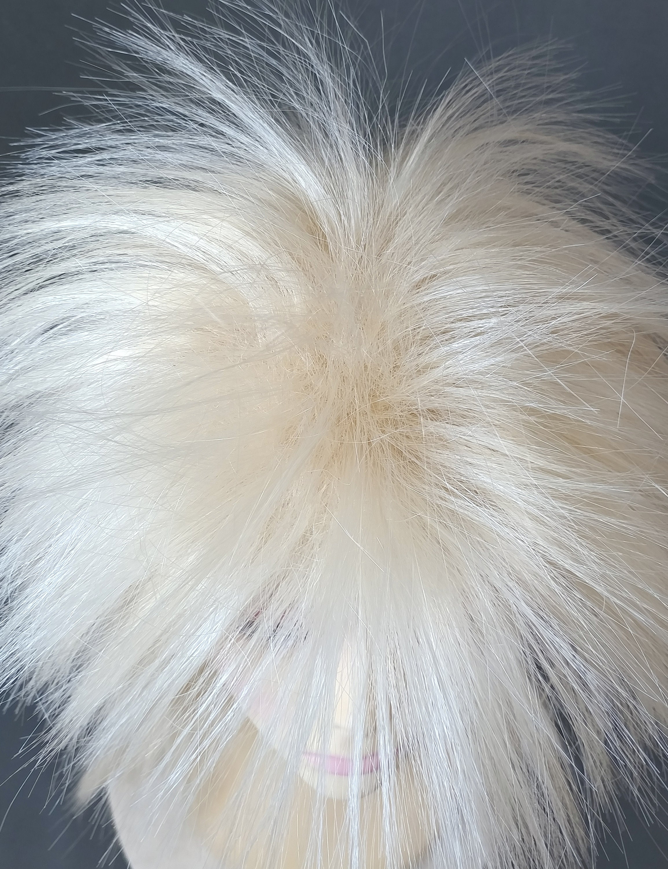 Punk Rock 80s Spiky Costume Wig Light Blonde Long Mullet Rockstar ...