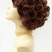 Lace Front Short Strawberry Blonde Auburn Retro Curly Doris Day Vintage ...