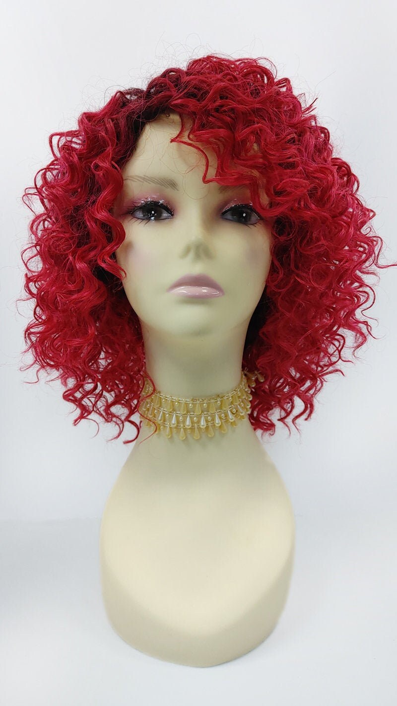 Red Blue Wig - Etsy