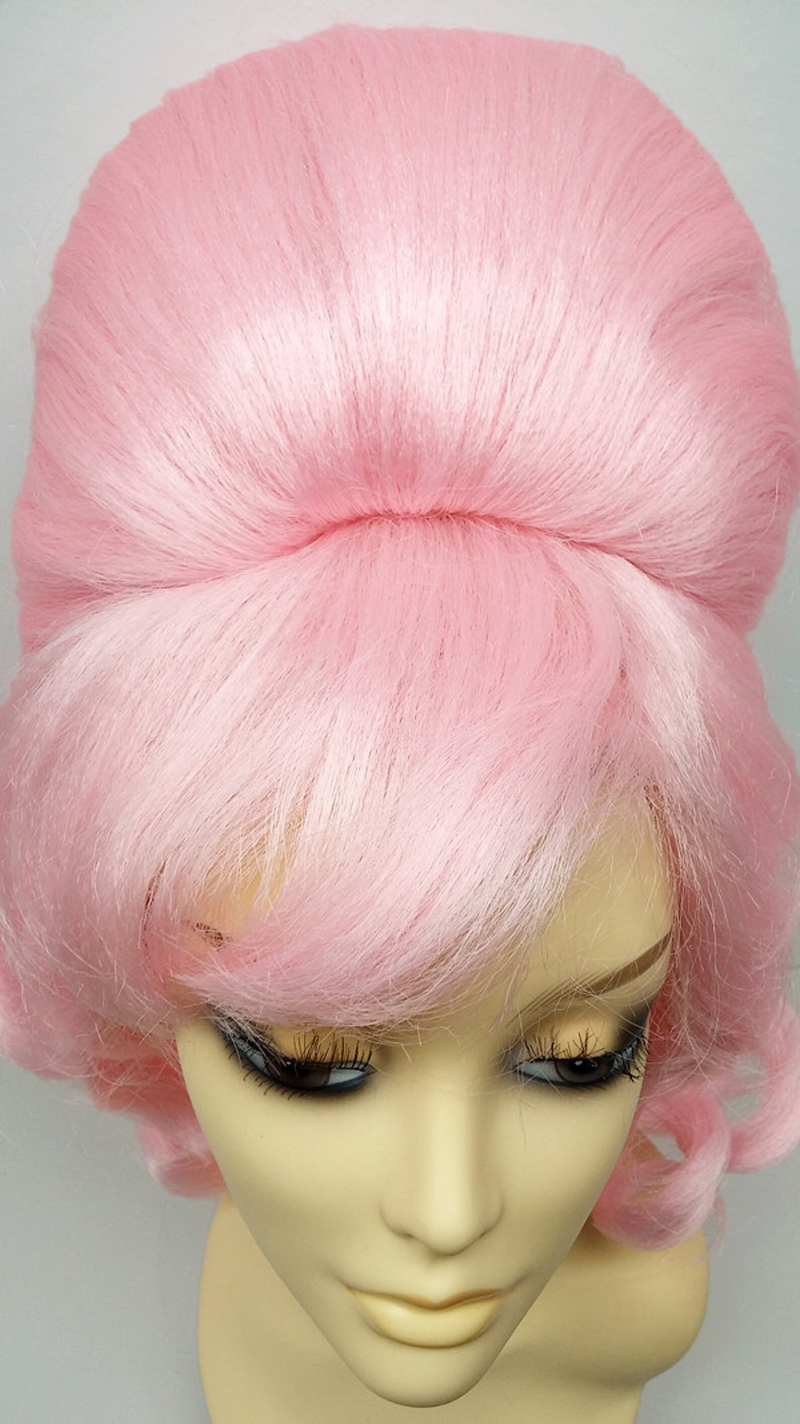 Light Pink Wavy Beehive Costume Wig. 22-139-wvbeehive-lpink - Etsy
