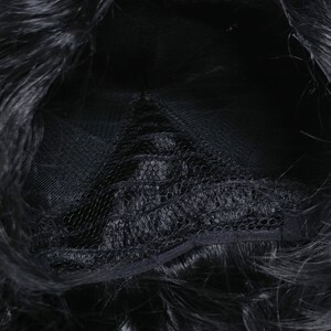 Petite Black Short Double Pouf Poof Wig. Anime Cosplay Wig. Fun Novelty ...