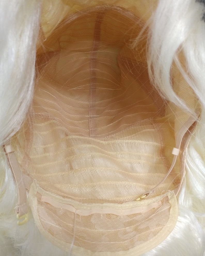 Platinum Blonde Wavy Beehive Costume Wig [22-140-wvbeehive-613a] - Etsy