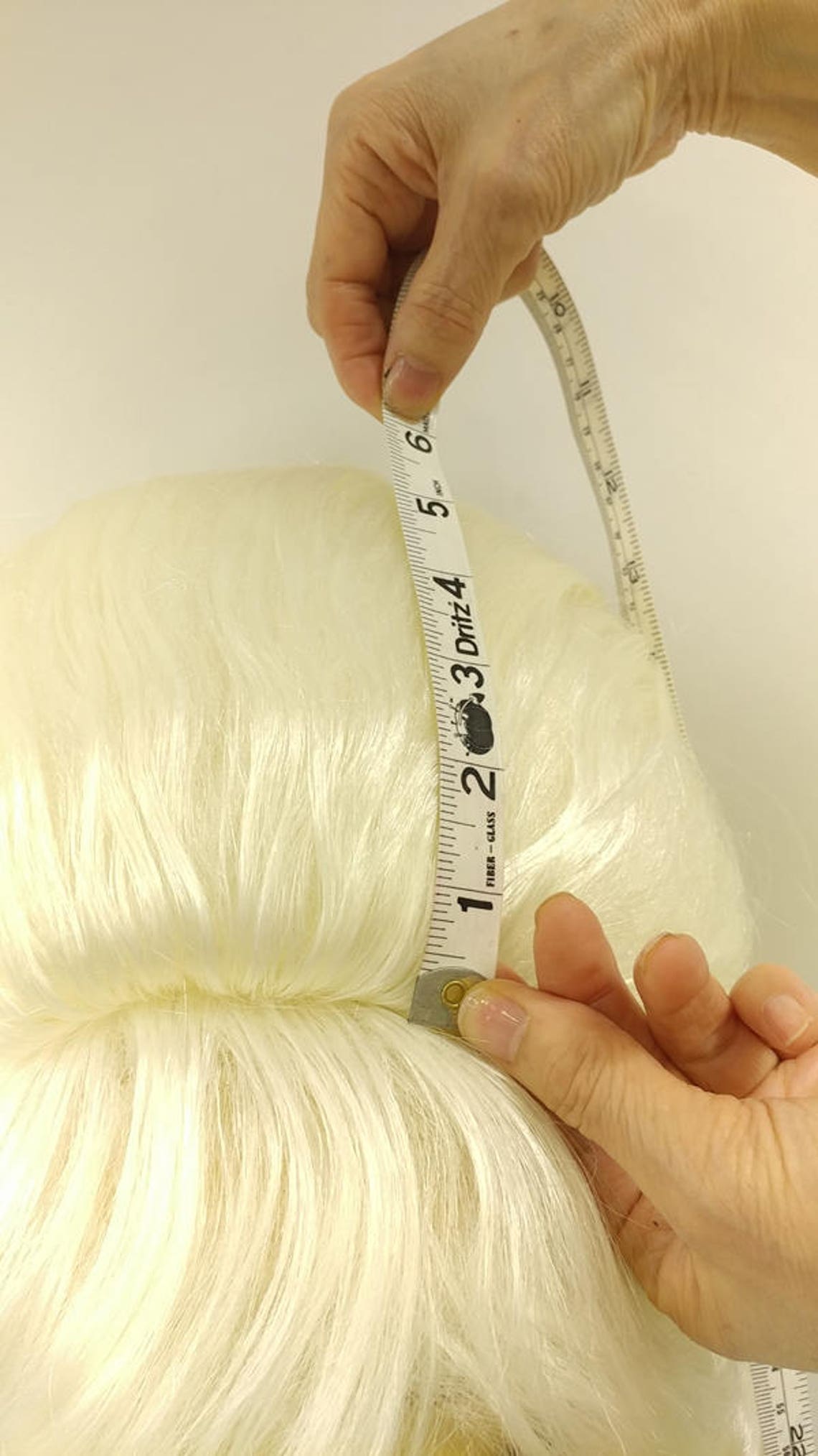 Platinum Blonde Wavy Beehive Costume Wig. - Etsy