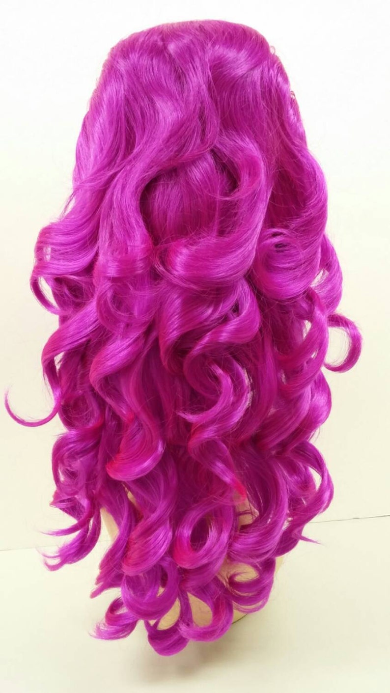 Magenta Wavy Beehive Costume Wig. 22-147-wvbeehive-magenta - Etsy