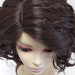 12 Inch Lace Front Dark Brown Short Wavy Lob Heat Resistant - Etsy