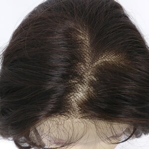 Ear-to-ear HD Deep Lace Front Long Dark Brown With Copper Highlights ...