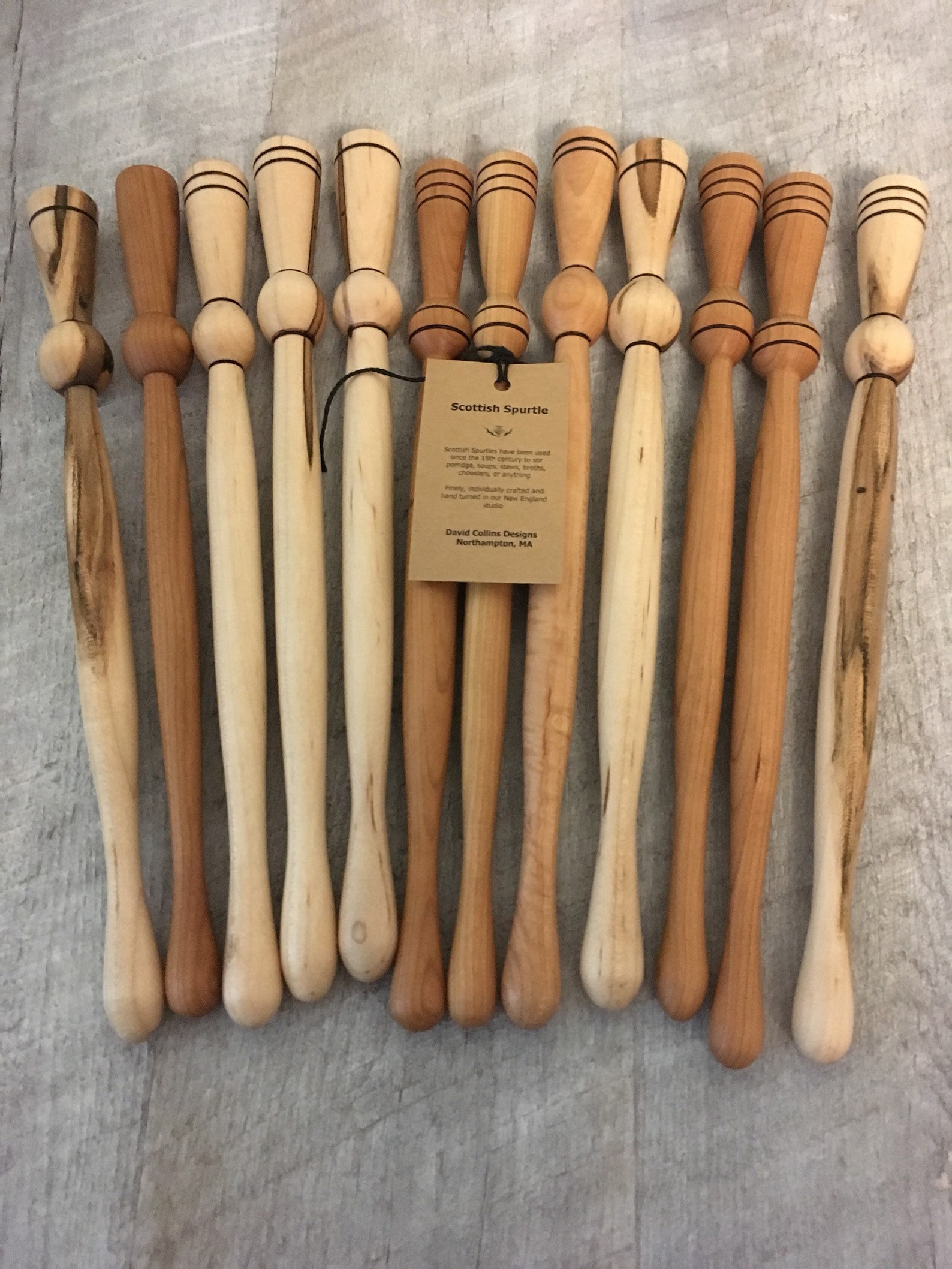 Hand Turned Scottish Spurtles - Etsy