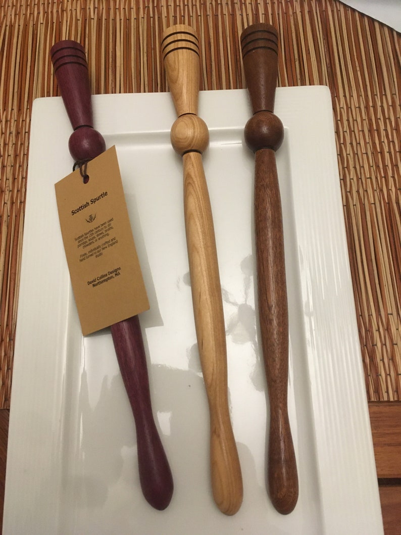Hand Turned Scottish Spurtles - Etsy