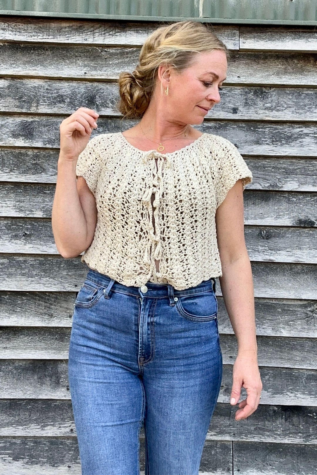 Sea Shell Crochet Top Pattern | Lightweight Summer Shell Stitch PDF - Etsy