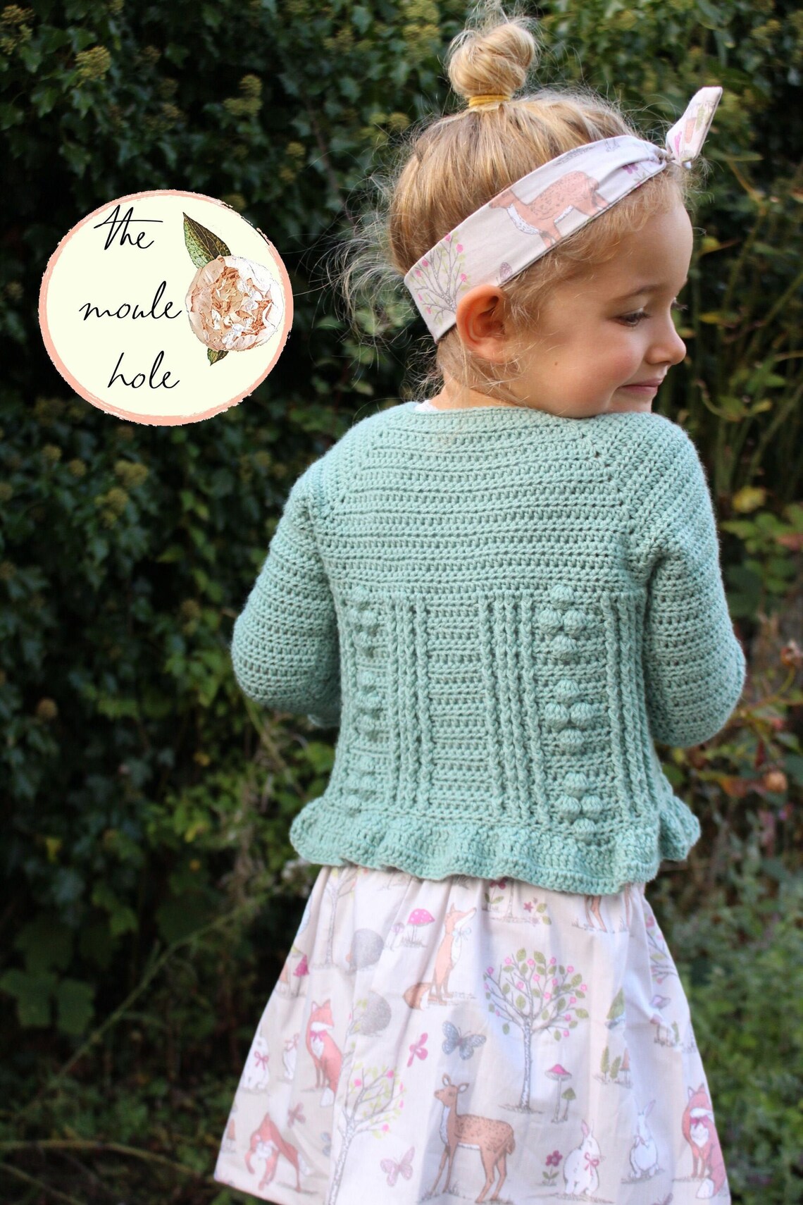CROCHET PATTERN PDF-Minty Mint Cardigan/Girls Crochet | Etsy