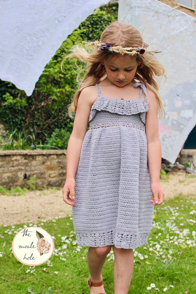 CROCHET PATTERN PDF the Lacey Dress/ Summer Dress/ Lace - Etsy UK