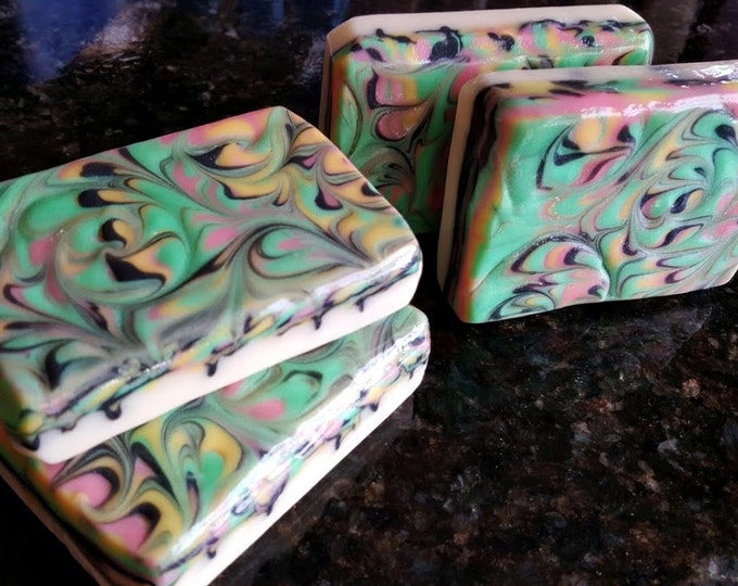 Citrus Craze Home Made Artisan Soap Bar / Cold Process Soap / Silk Soap ...