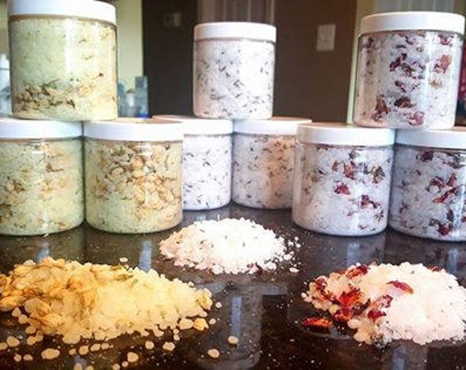 All Natural Bath Salts/ Relaxing Aromatherapy Salts/ Fragrant Bath ...