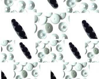 Metal Self Cover Buttons Choose From 11mm, 15mm, 19mm, 23mm, 29mm or ...