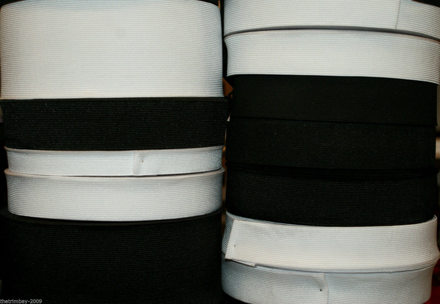 Black 30 Mm Wide Flat Elastic 2 Metres - Etsy