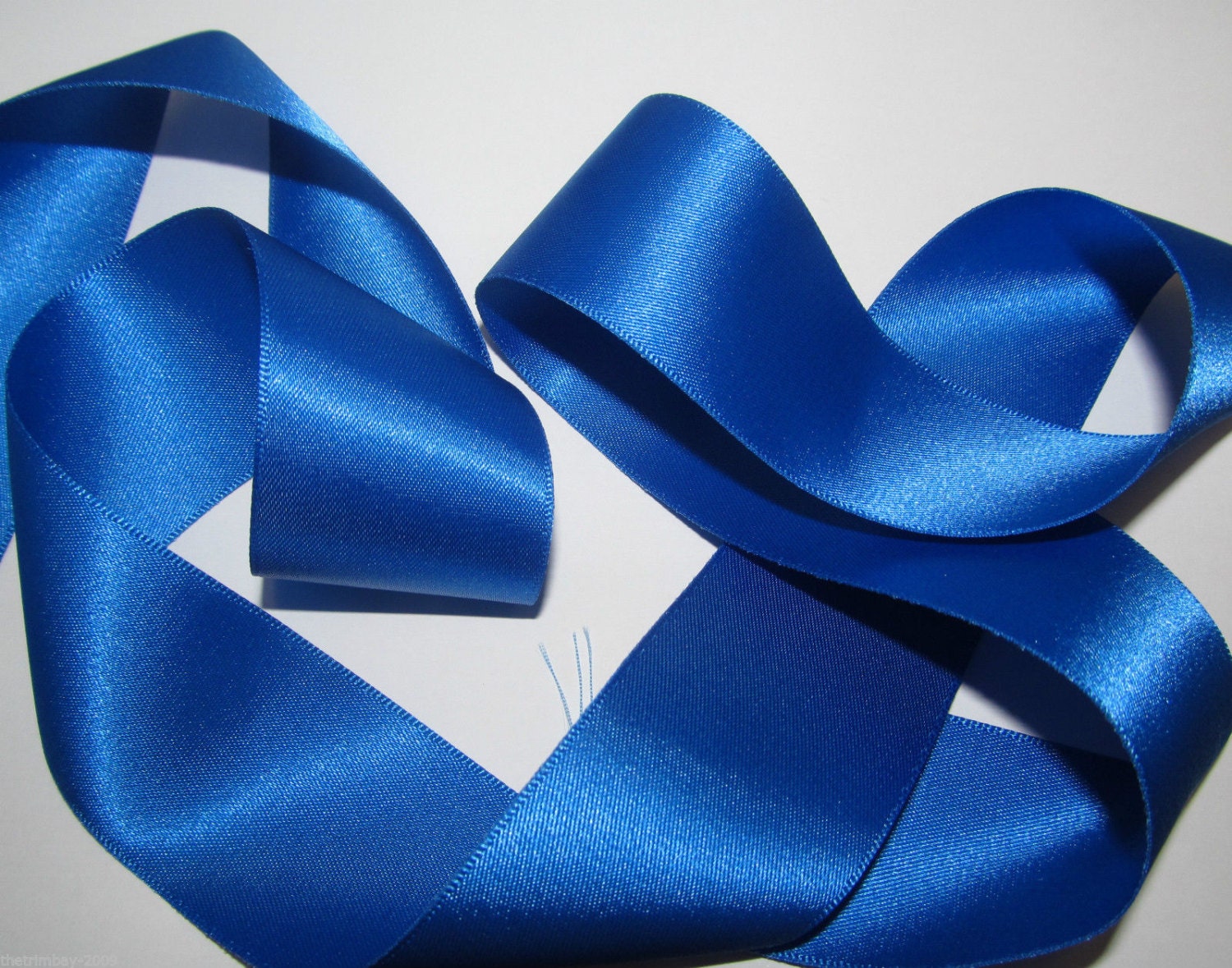 Royal Blue Quality Double Satin Ribbon 3mm Wide X 3 Metres - Etsy