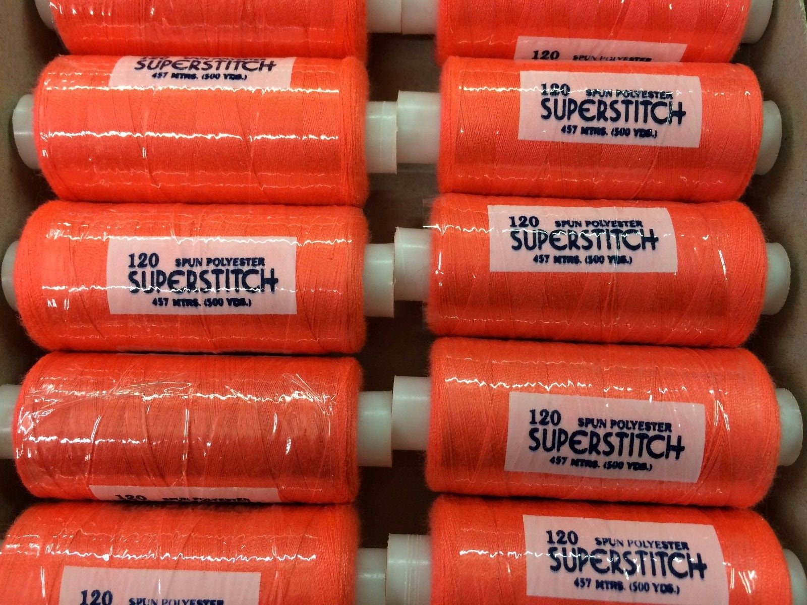 Superstitch 500 Yards Single Reel Sewing Machine Polyester - Etsy