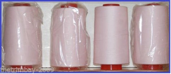 Light Pink Overlocking Sewing Machine Polyester Thread Four | Etsy