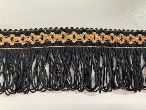 Looped 5 Cm Fringe & Decorative Gimp Braid Furnishing Trimming - Etsy UK