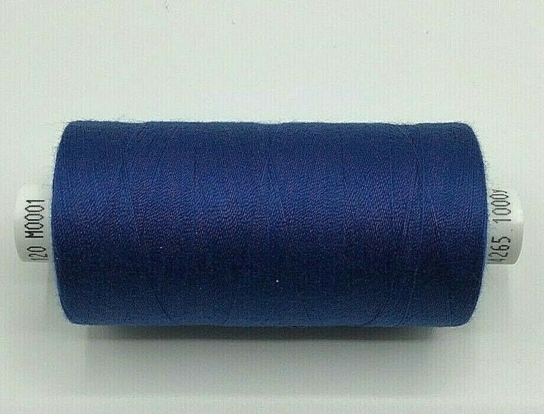 5 Reels of Coats Moon 120s Sewing Machine Polyester Thread Cotton ...
