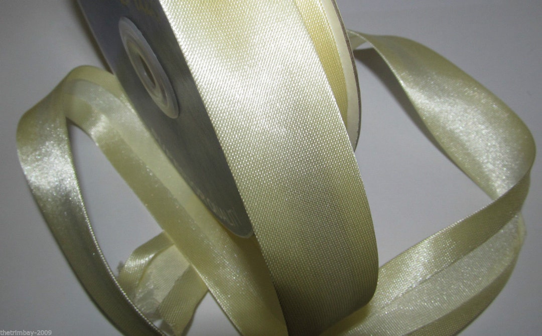 Superior Quality Light Yellow Bias Binding 25 Yard Rolls 19 Mm (3/4 ...