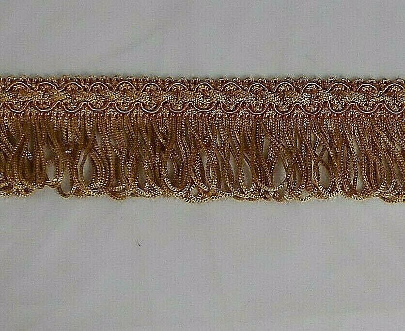 Looped 5 Cm Fringe & Decorative Gimp Braid Furnishing Trimming - Etsy UK
