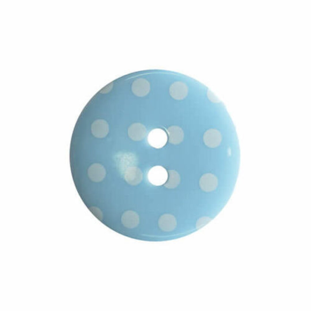 Round Dotty Fine Style Buttons All Sizes Choice of Colours - Blue X 50 ...