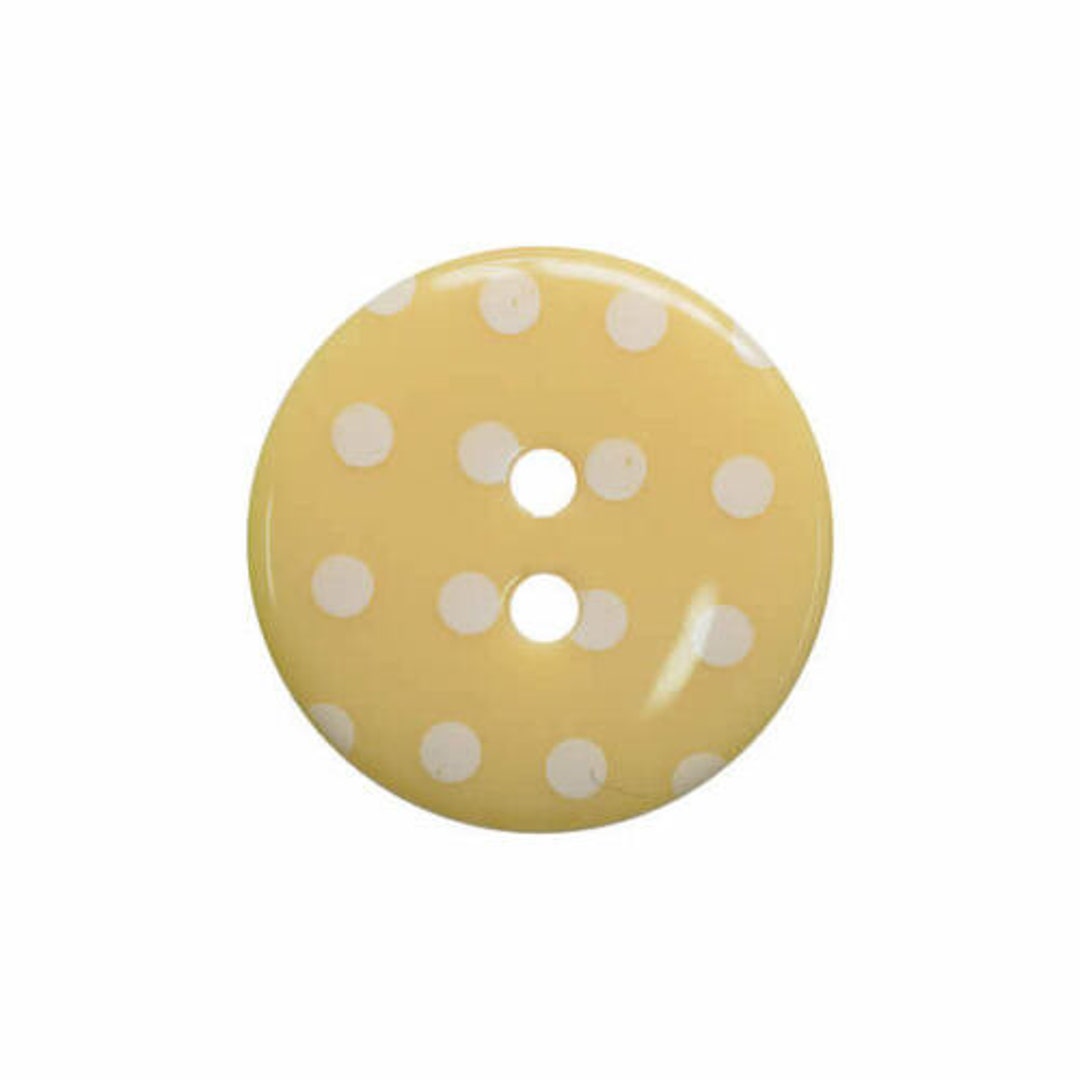 Round Dotty Fine Style Buttons All Sizes Choice of Colours - Beige X 10 ...